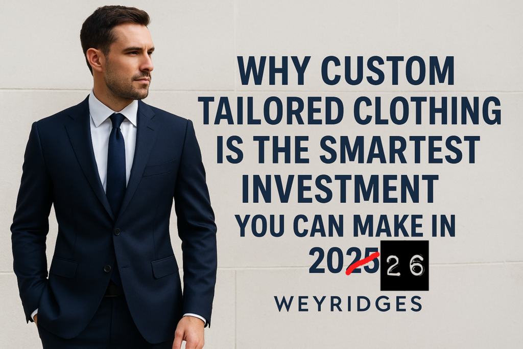 Tailored Clothing: Why It Matters in 2026 - Custom Made Suits, Shirts ...